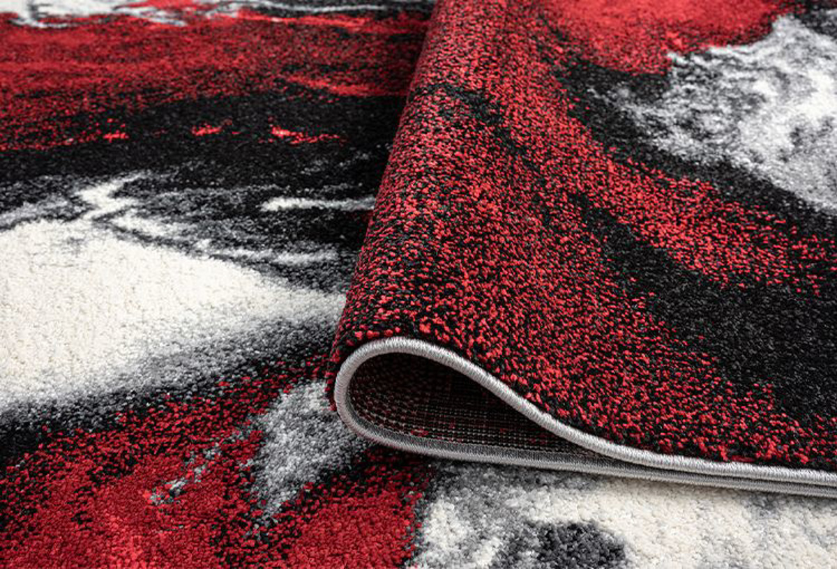 Buy Broadway Red Area Rug - Part# BDW-06 5 X 8 | Badcock & More
