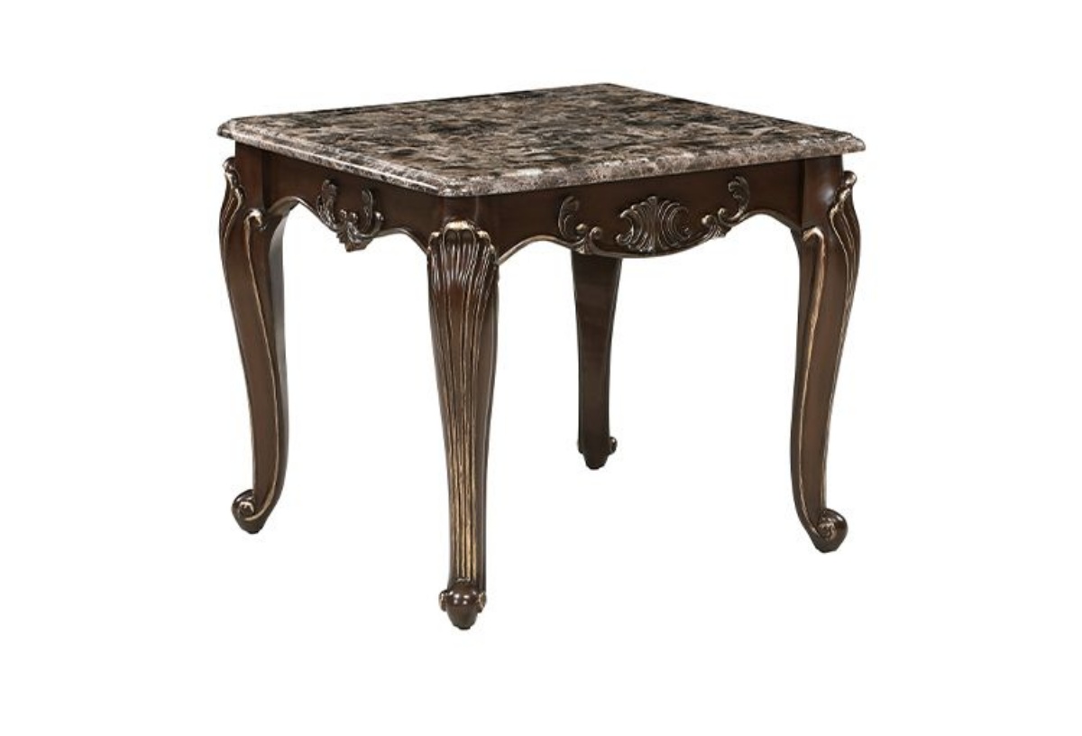 Buy Dynasty Marble End Table - Part# 8570-04 | Badcock & More