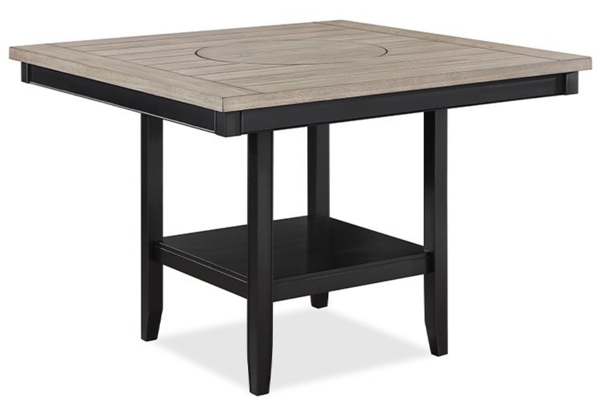 Buy Tinsley Grey 6 PC Counter Height Dining Room - Part# | Badcock & More