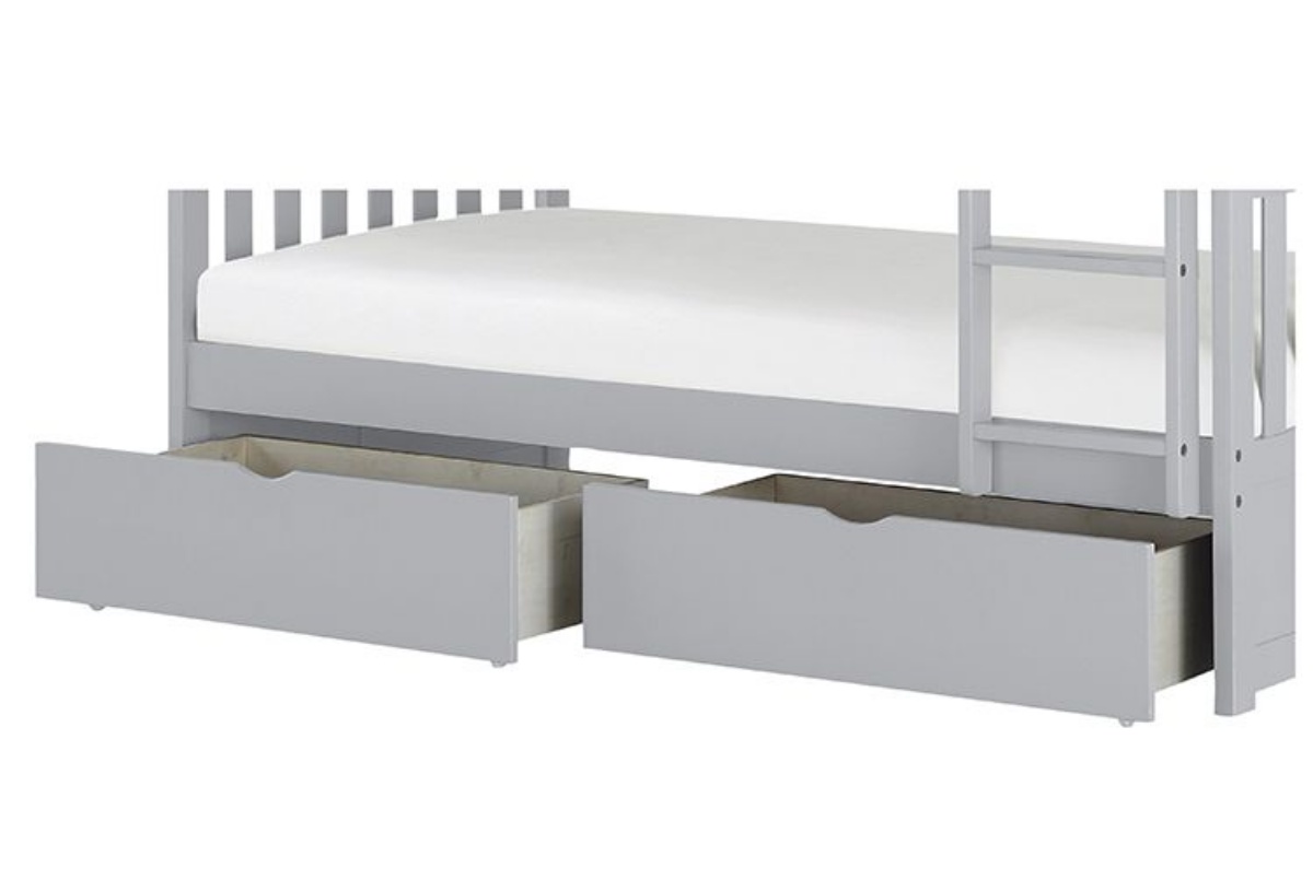 Buy Orion Grey Underbed Storage Boxes - Part# B2063-T | Badcock & More