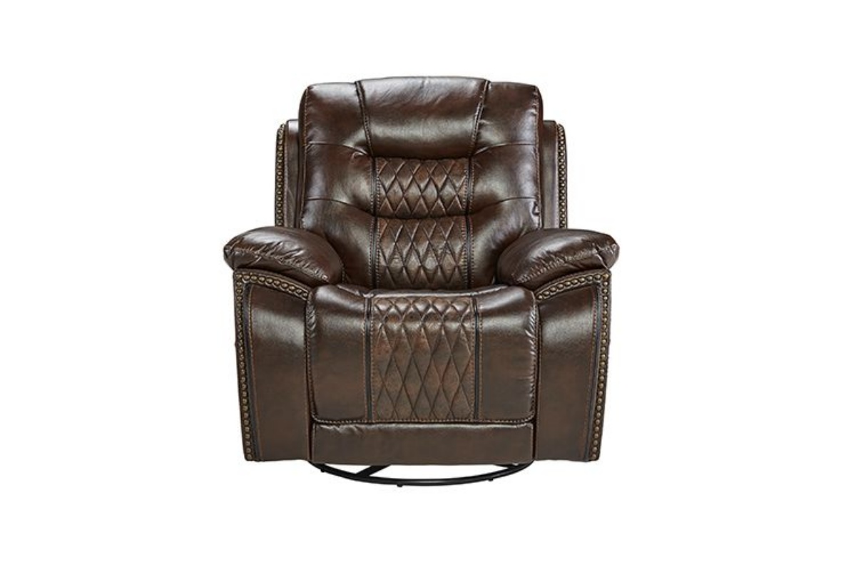 Buy Royce Glider Recliner - Part# PX2795B-01G | Badcock & More