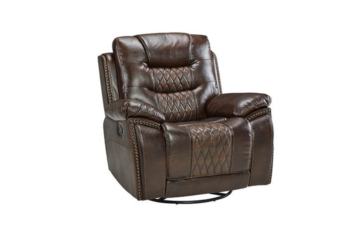 Buy Royce Glider Recliner - Part# PX2795B-01G | Badcock & More