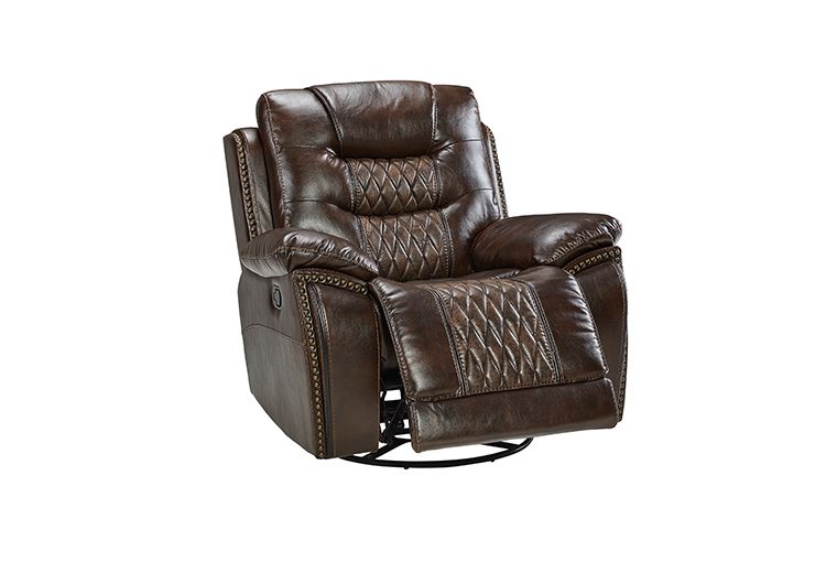 Buy Royce Glider Recliner - Part# PX2795B-01G | Badcock & More